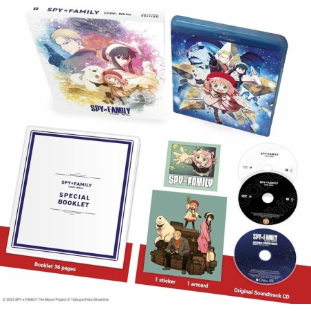 Spy x Family Code: White - Collector's Edition Combi + CD (12) BD/DVD